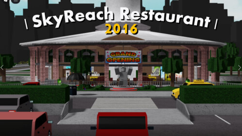 ┃SkyReach Restaurant┃ 2016 Disaster - Roblox