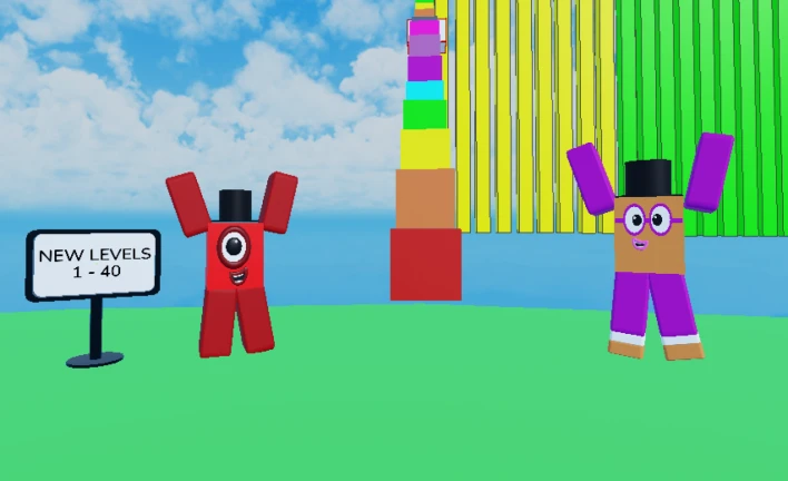 새로운 숫자 블록 오비 [BLOXWORLDTV] - Roblox