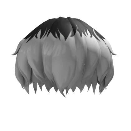 Haise Black and White Anime Hair | Roblox Item - Rolimon's