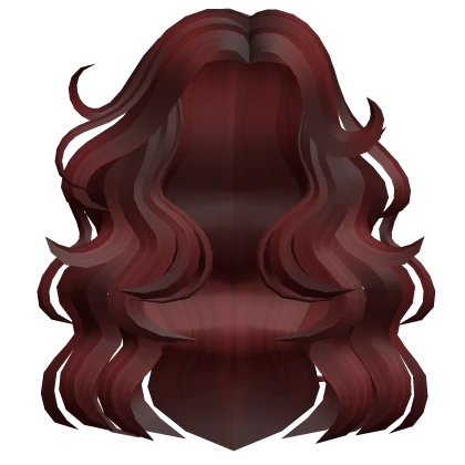Voluminous Blowout Wavy Diva Hair (Red) | Roblox Item - Rolimon's