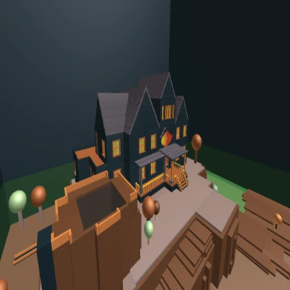 Roblox haunted Mansion Haunted House