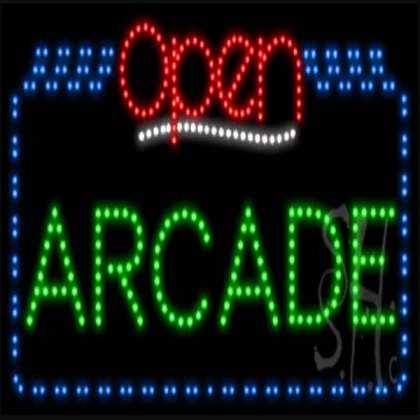 Arcade sign