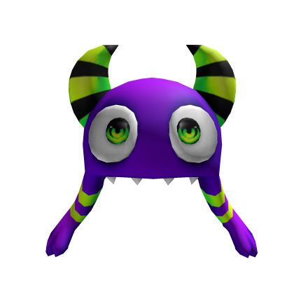 Monster Buddy Hut Lila Grün – Roblox