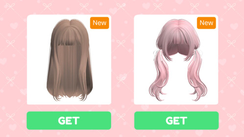 Cute obby for girls [UGC HAIR] - Roblox
