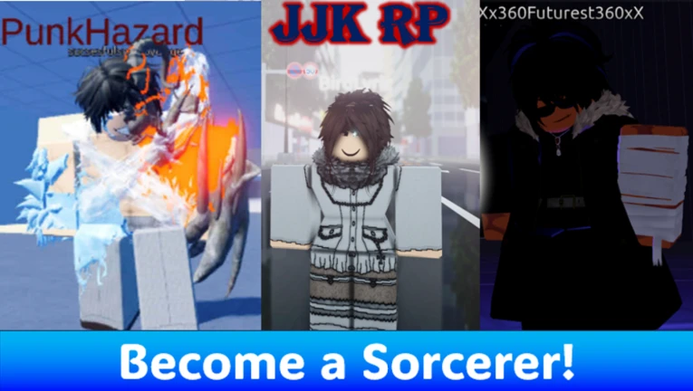 (10S!) Jujutsu Kaisen RP: EXORCISMO (JJK - Roblox