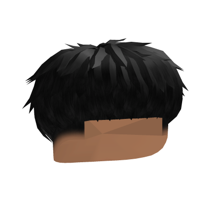 Potongan Rambut Edgar Messy w Fade (Putih) - Roblox