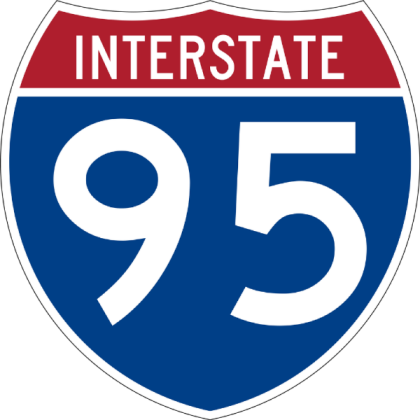 INTERSTATE 95 SIGN