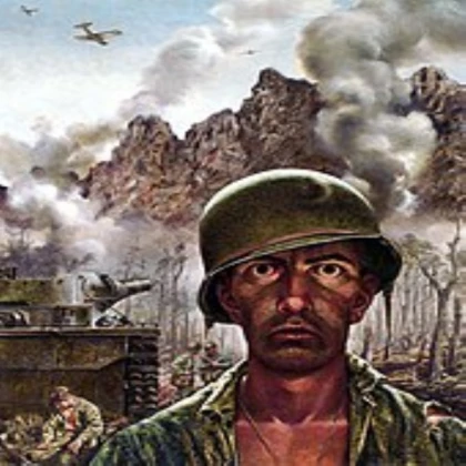 one thousand yard stare