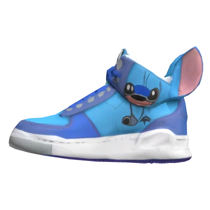 Blue Stitch Jordans - Left Shoe Accessory | Roblox Item - Rolimon's
