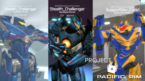 Projeto : Pacific Rim [Roleplay] Ver.6.1.2 - Roblox