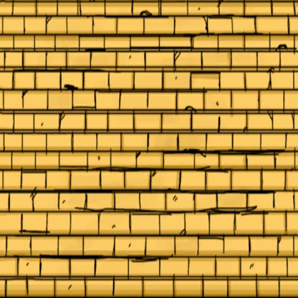 Bendy brick wall