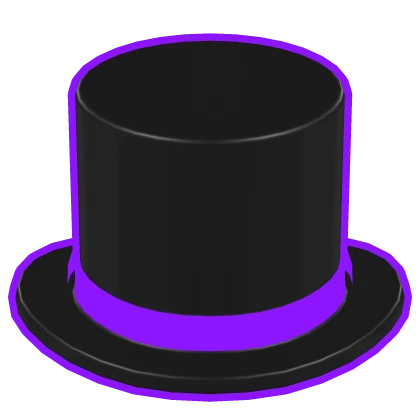 Cartoony Purple Top Hat | Roblox Item - Rolimon's