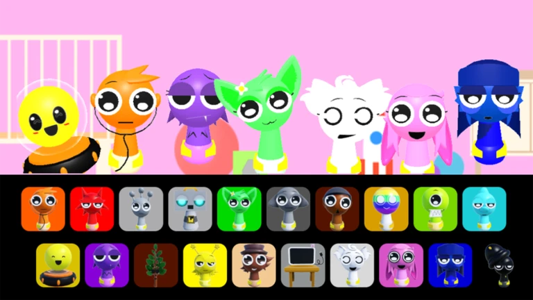 [Babies Mod + Kids Mod]Sprunki RNG + 3D Roleplay! - Roblox