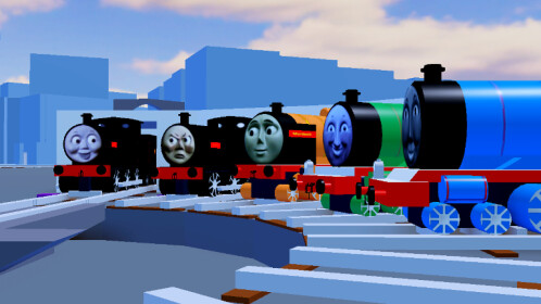 * MONTAÑA AZUL! * Ferrocarril de Sodor BETA - Roblox