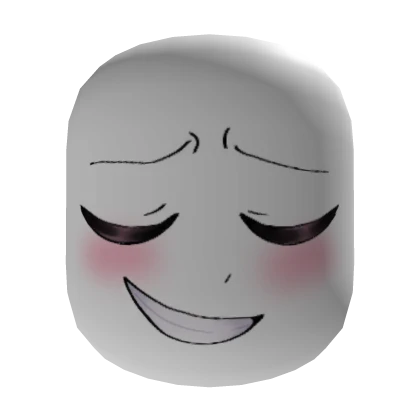 Happy Nervous Smile Face | Roblox Item - Rolimon's