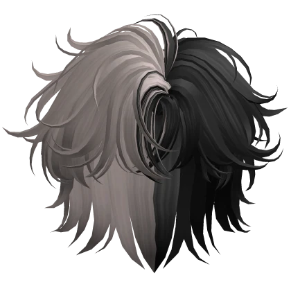Black&Ash Modern Mullet Hair | Roblox Item - Rolimon's