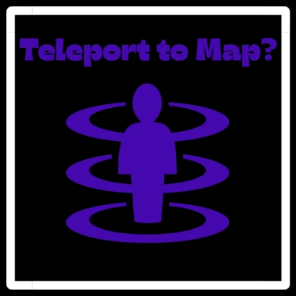 Teleport to map Icon