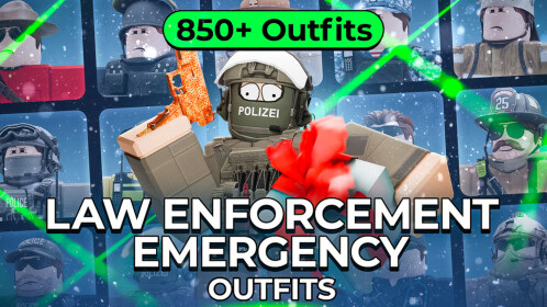 [875+] Law Enforcement&Emergency Outfits - Roblox