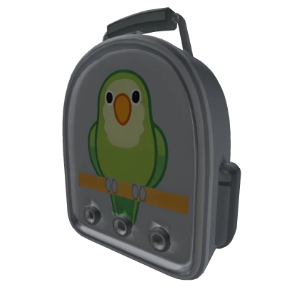 Backpack with Quaker Parrot | Roblox Item - Rolimon's