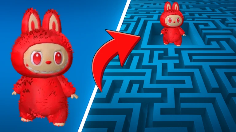 Escapa del laberinto de Labubu ⭐ - Roblox