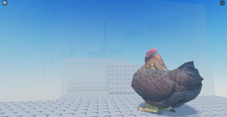 Obby pero eres un pollo - Roblox