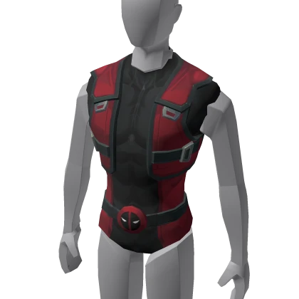 ️ Red Deadpool body - Torso | Roblox Item - Rolimon's