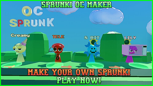 RP และ RNG ของ Sprunki OC (10+ Sprunki เร็ว ๆ นี้) - Roblox