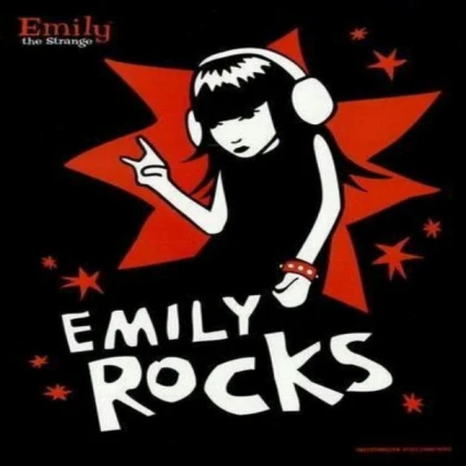 emily the strange // emily rocks