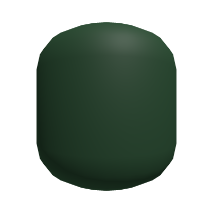 Faceless Dark Green Head - Roblox