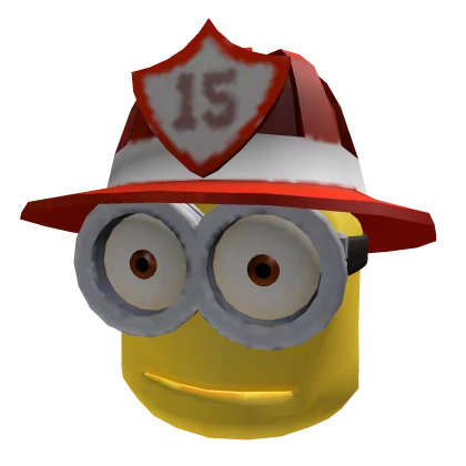 minion firefighter hat