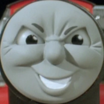 James Evil Grin Face