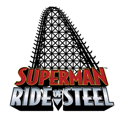 superman ride of steel logo
