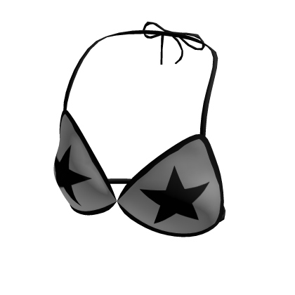 Grey Star Bra - Roblox