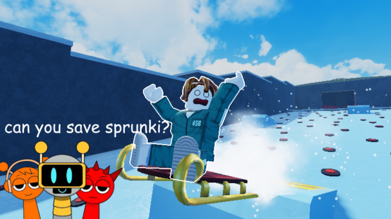Skibi Squid Game para salvar a Sprunki Obby! [UPD 7] - Roblox