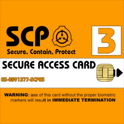 [HD] SCP Keycard Level 3