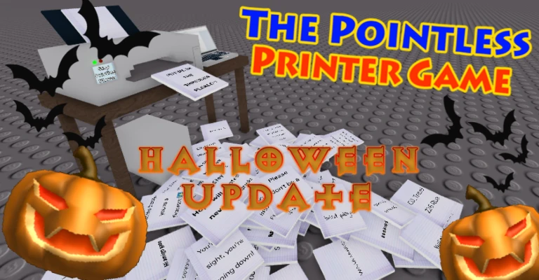 [🎃 Halloween!] The Pointless Printer Game | Roblox Game Place - Rolimon's