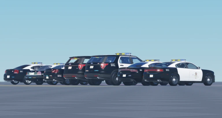 LAPD Patrol Vehicle Pack