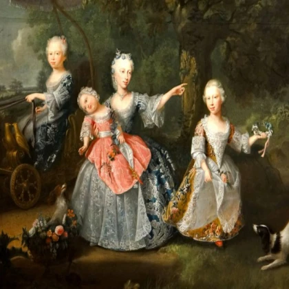Rococo Family Portrait