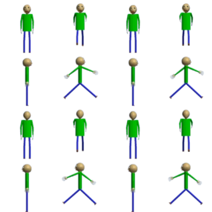 angry baldi for meme maker