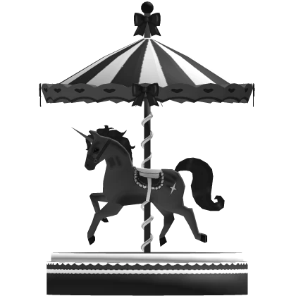 🤍Cute Ruffled Bow Carousel | Roblox Item - Rolimon's