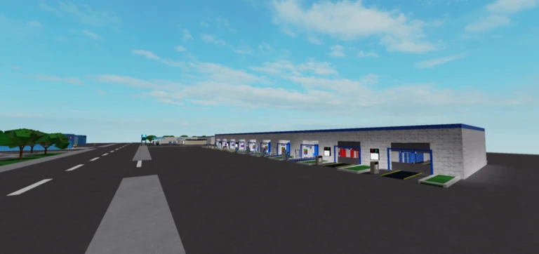 블루 웨이브 자동차 세척기 - Roblox