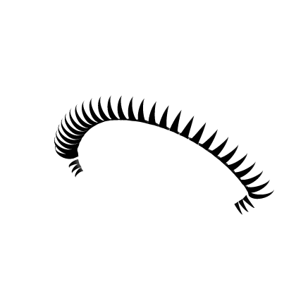 Blue Chibi Cyclops Eye - Eyelash Accessory | Roblox Item - Rolimon's