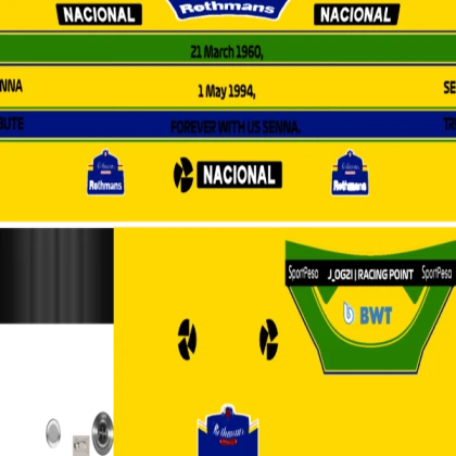 senna tribute