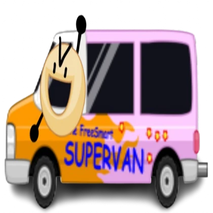 bfdi donut on the freesmart super van my movie