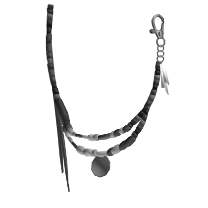 Greyscale Beads Wallet Chain | Roblox Item - Rolimon's