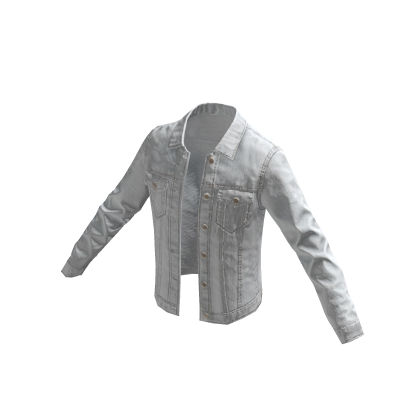 Denim Jacket - White – Roblox