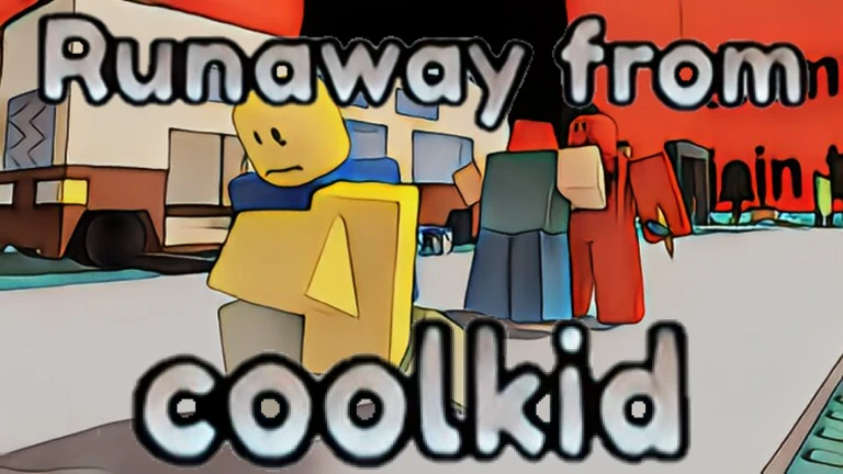 RunAway from CoolKid V3.6[100K Visit!!] - Roblox