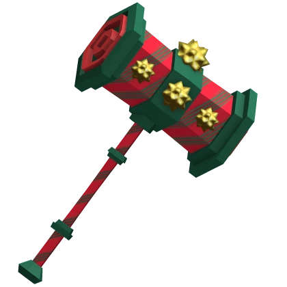 Smite Hammer (Christmas Edition 2.0) | Roblox Item - Rolimon's