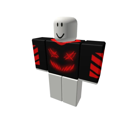 Red Growing Corruption Hoodie - Roblox