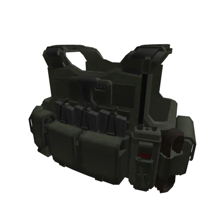 Olive Heavy Tactical Pouch Vest | Roblox Item - Rolimon's